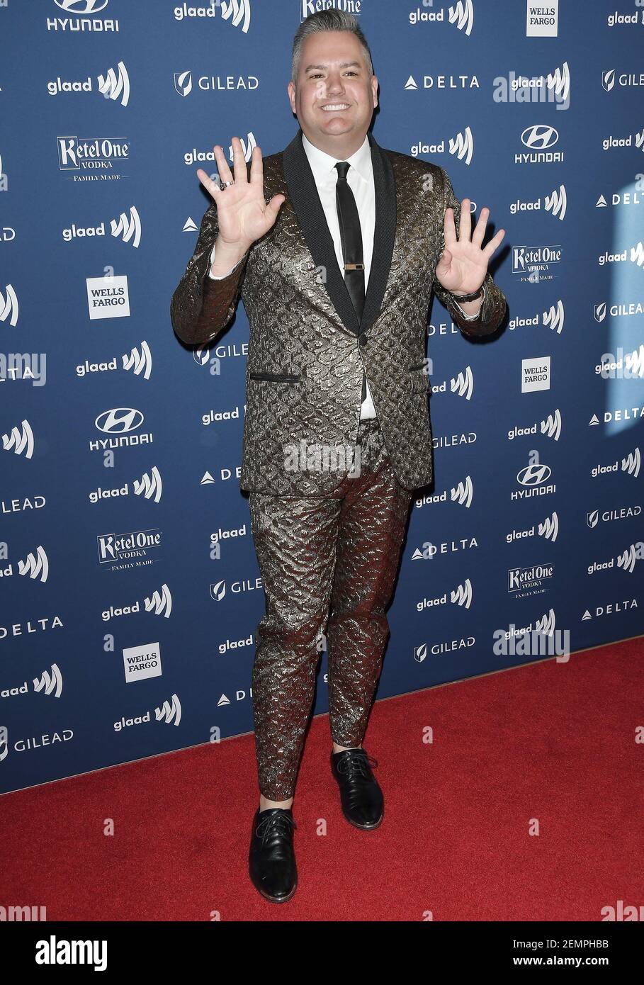 Ross Mathews arrives at the 30th Annual GLAAD Media Awards held at the Beverly Hilton in Beverly ...