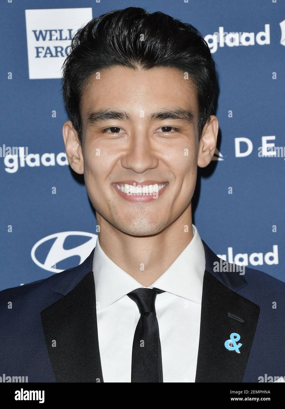 Alex Landi arrives at the 30th Annual GLAAD Media Awards held at the ...