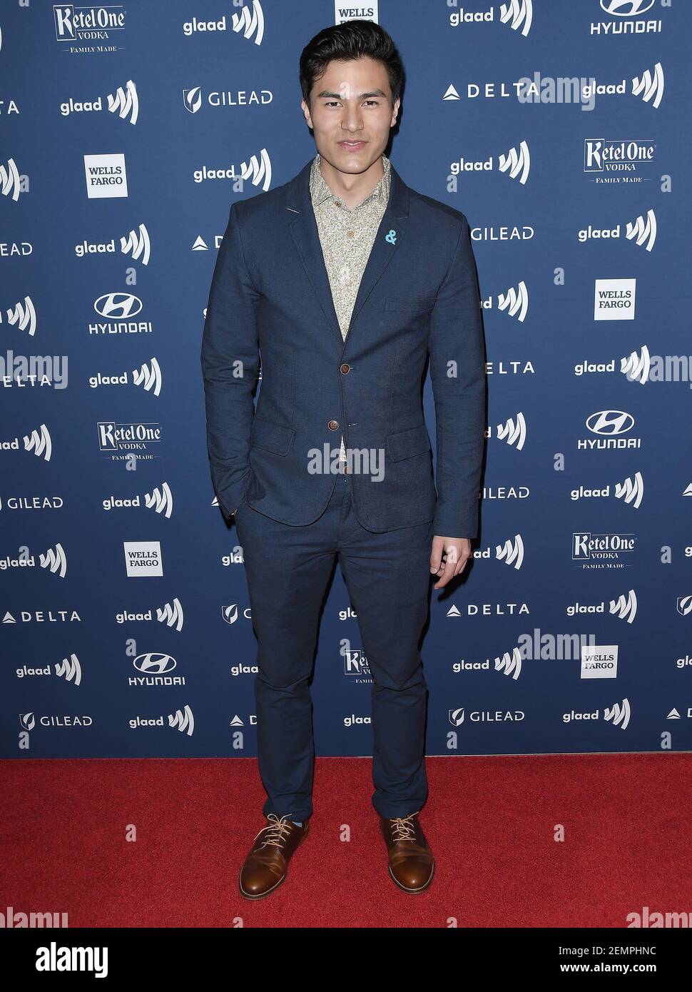 Max Willems arrives at the 30th Annual GLAAD Media Awards held at the ...