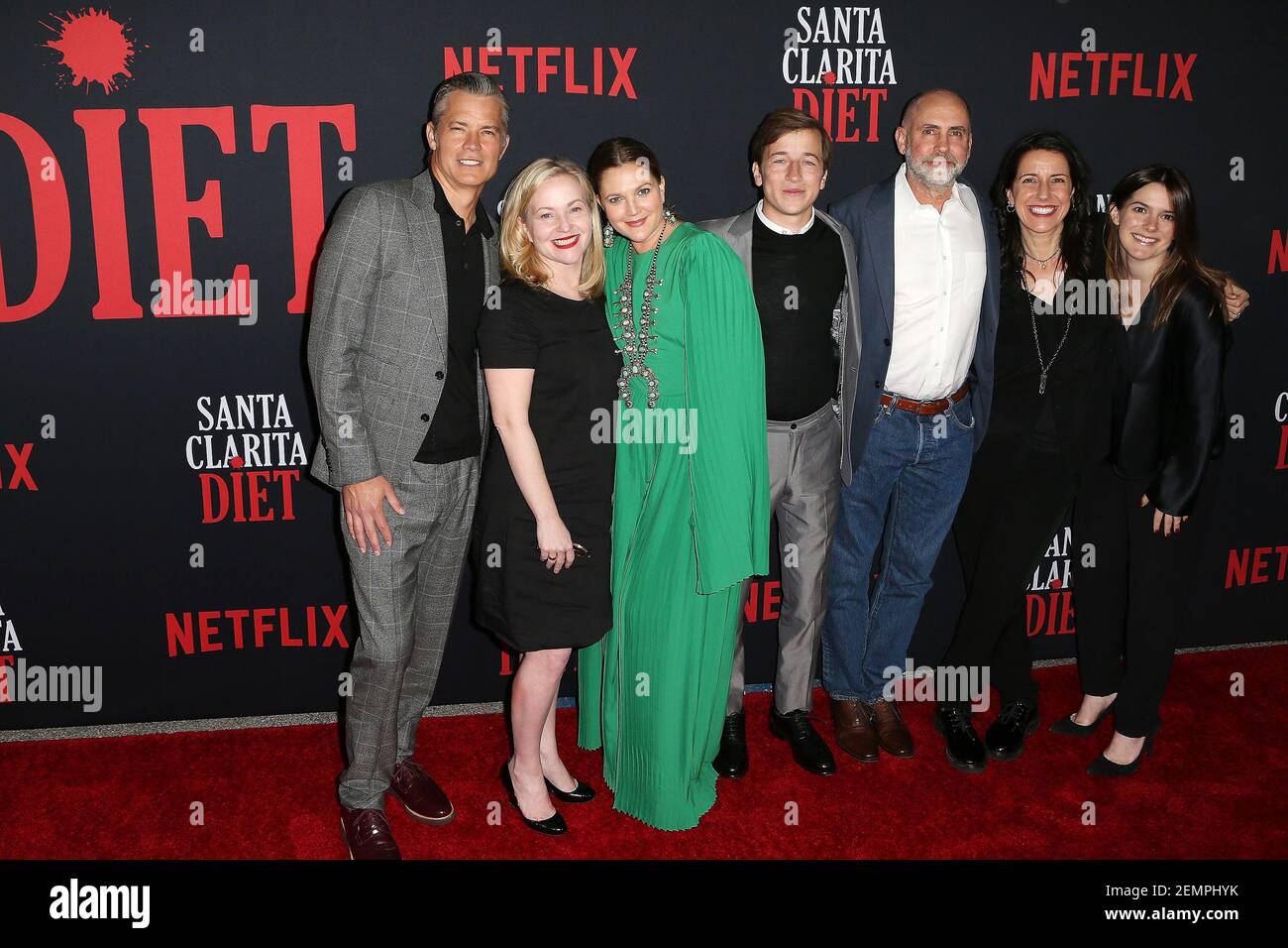 Timothy Olyphant, Jane Wiseman, Drew Barrymore, Skyler Gisondo, Victor ...