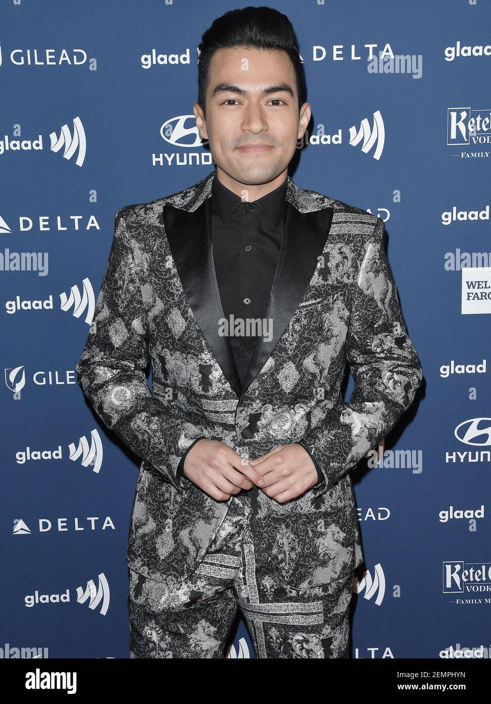 Denny Directo arrives at the 30th Annual GLAAD Media Awards held at the ...