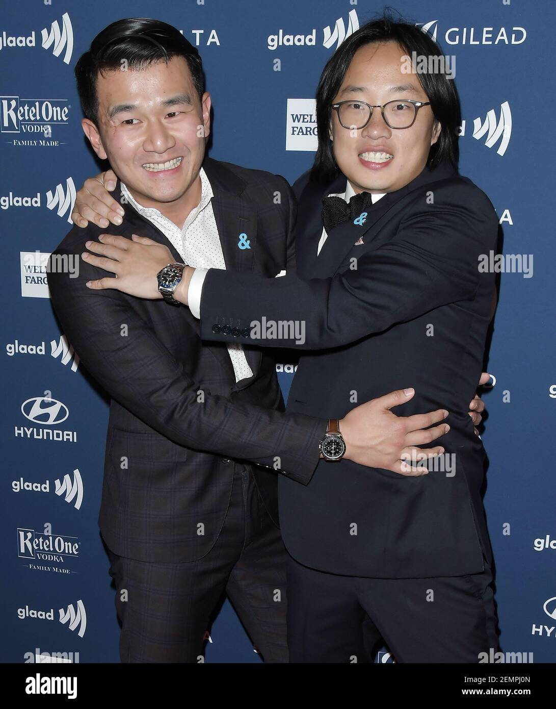 (L-R) Ronny Chieng and Jimmy O. Yang at the 30th Annual GLAAD Media ...