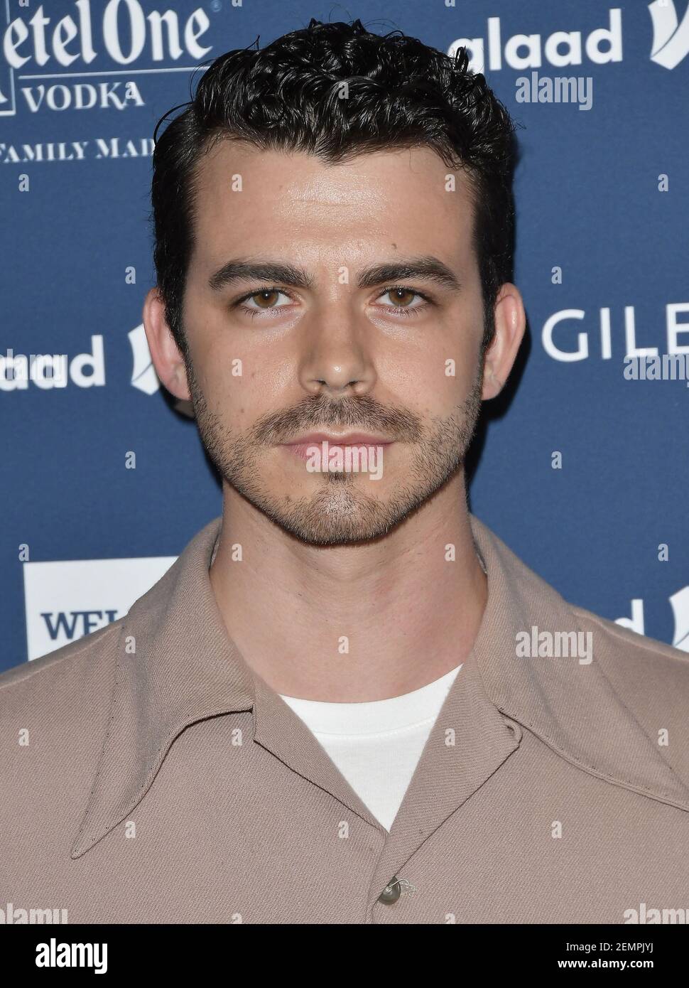 Joey Barreiro arrives at the 30th Annual GLAAD Media Awards held at the ...