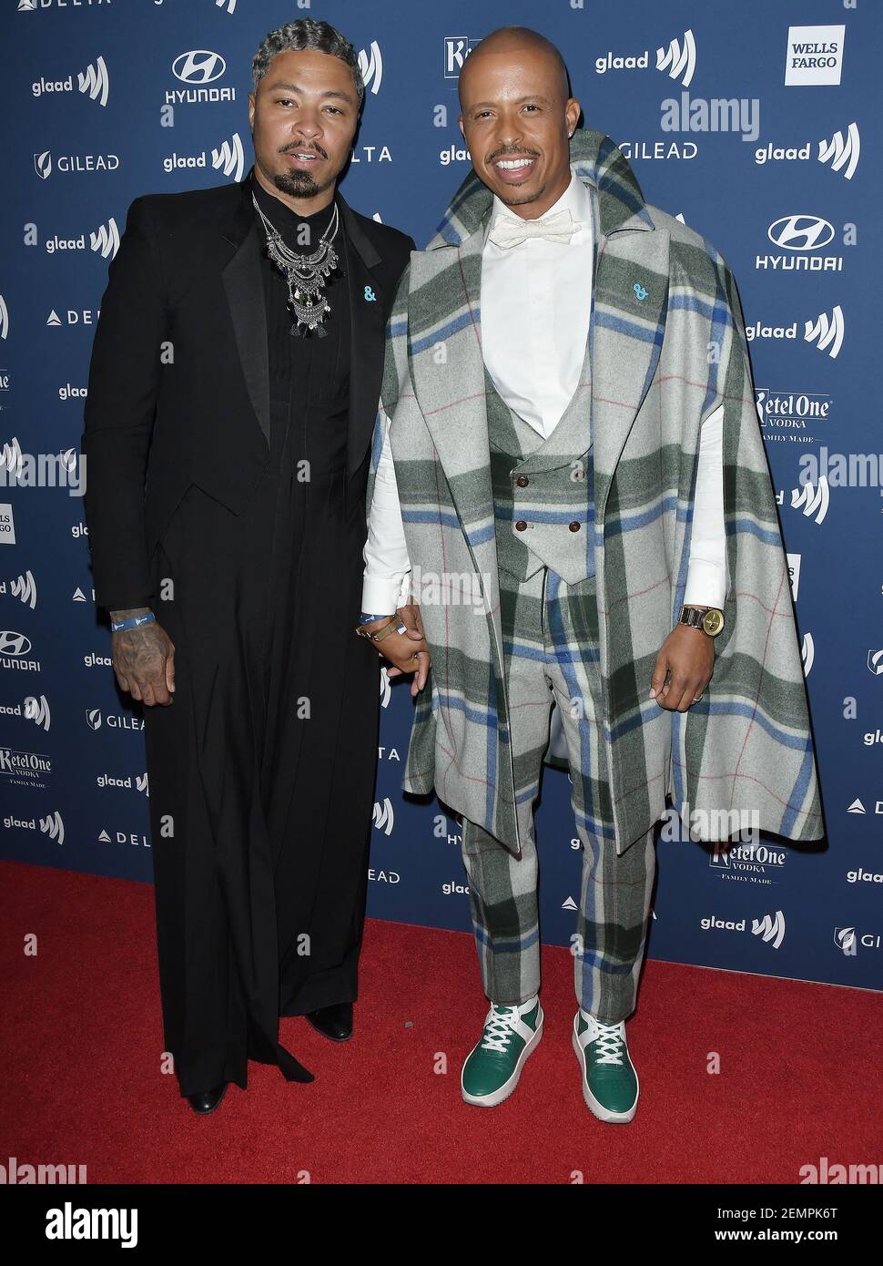 Octavius Terry-Sims and Jamal Sims at the 30th Annual GLAAD Media ...