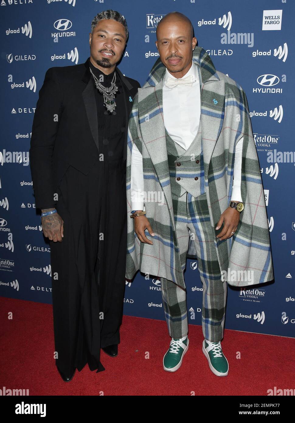 Octavius Terry-Sims and Jamal Sims at the 30th Annual GLAAD Media ...