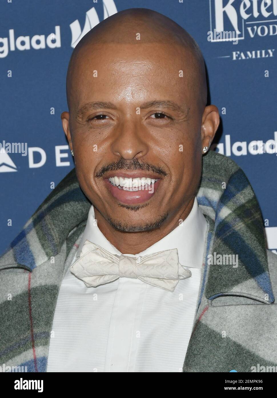 Jamal Sims arrives at the 30th Annual GLAAD Media Awards held at the ...