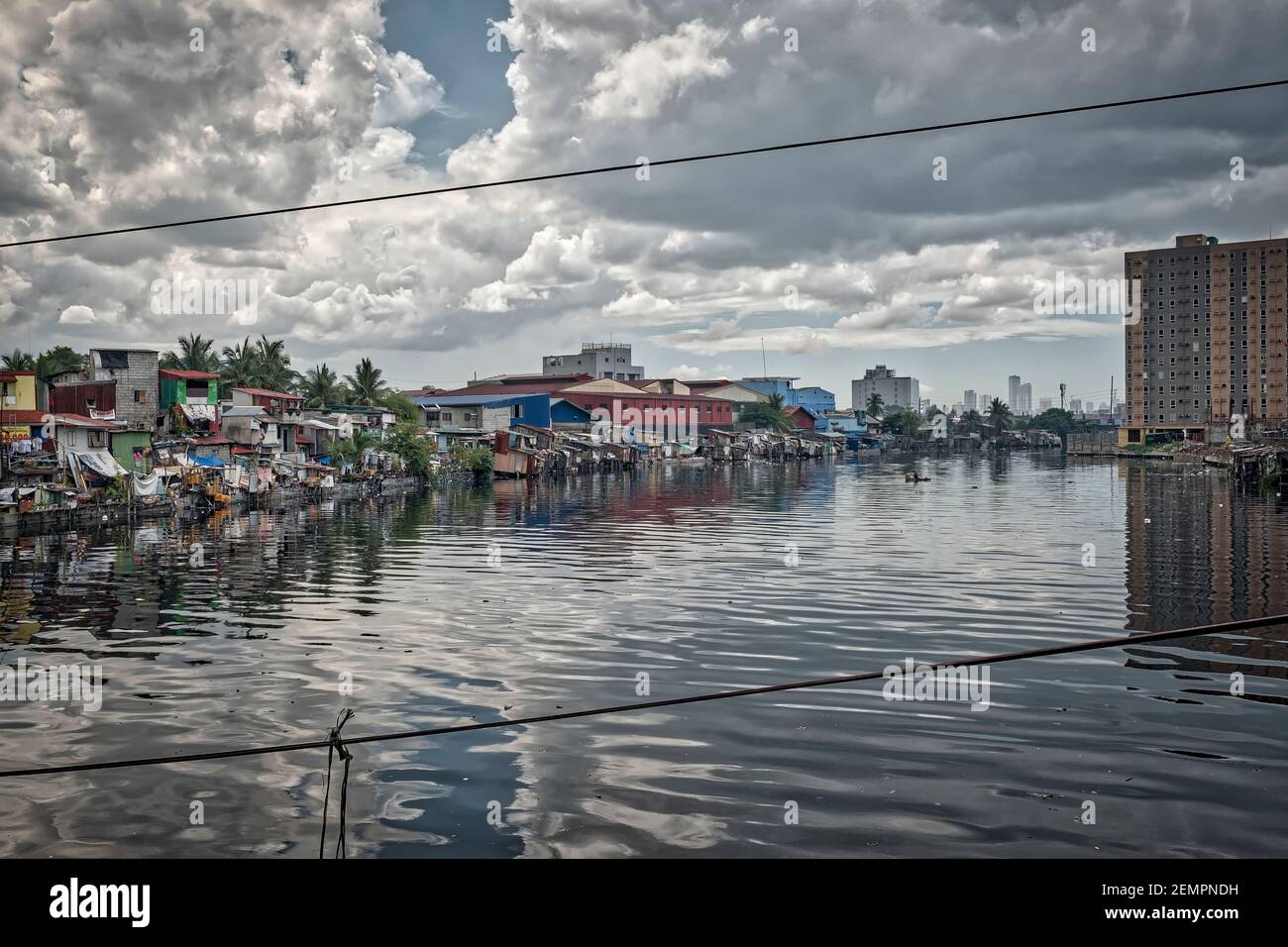 Tondo, slum, Manila, Philippines, bidonville Stock Photo - Alamy