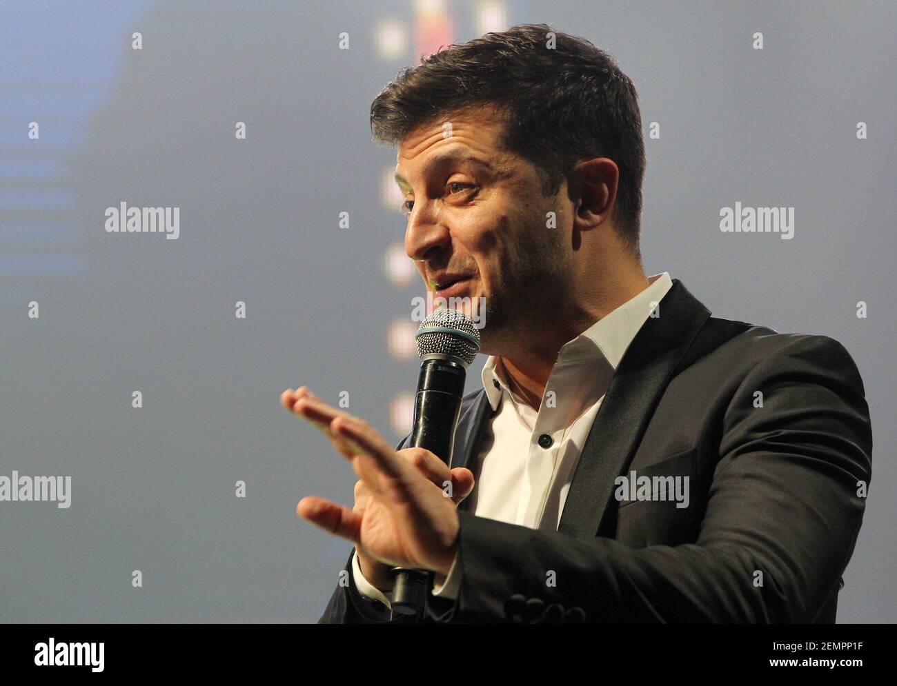 Volodymyr zelensky comedy show hi-res stock photography and images - Alamy