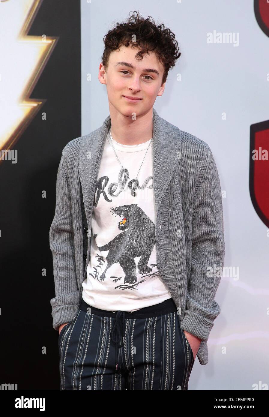 28 March 2019 - Hollywood, California - Wyatt Oleff. Warner Bros. Pictures and New Line Cinema ...