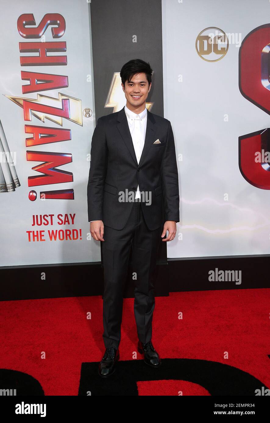 28 March 2019 - Hollywood, California - Ross Butler. Warner Bros ...