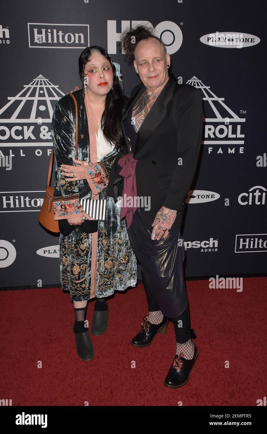 Pearl Thompson attends the 2019 Rock & Roll Hall Of Fame Induction ...