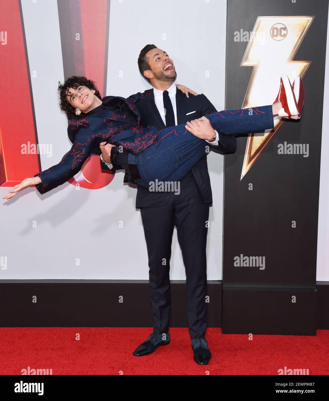 Jack Dylan Grazer and Zachary Levi. Warner Bros. Pictures and New Line ...