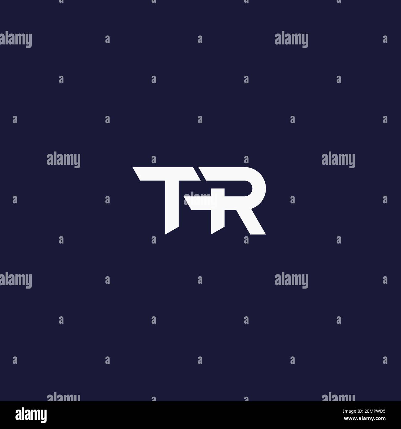 Letter tr logo hi-res stock photography and images - Alamy