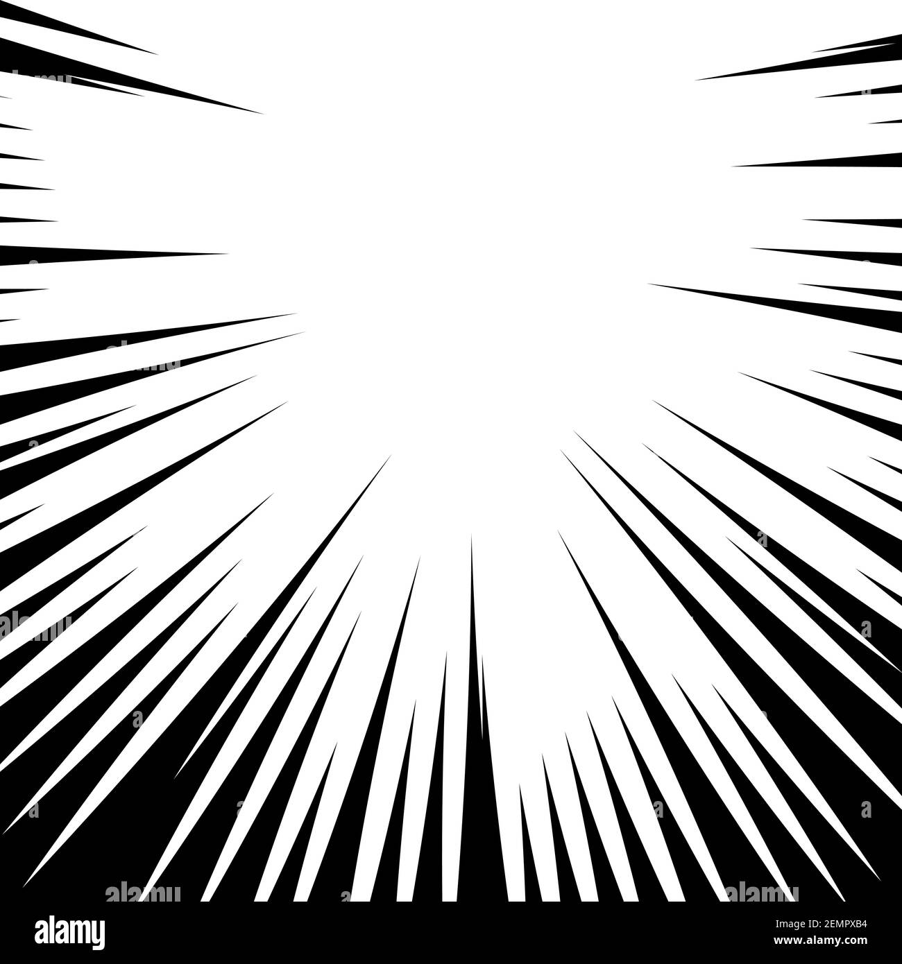 Template banner burst centre chaotic, effect halftone Stock Vector ...