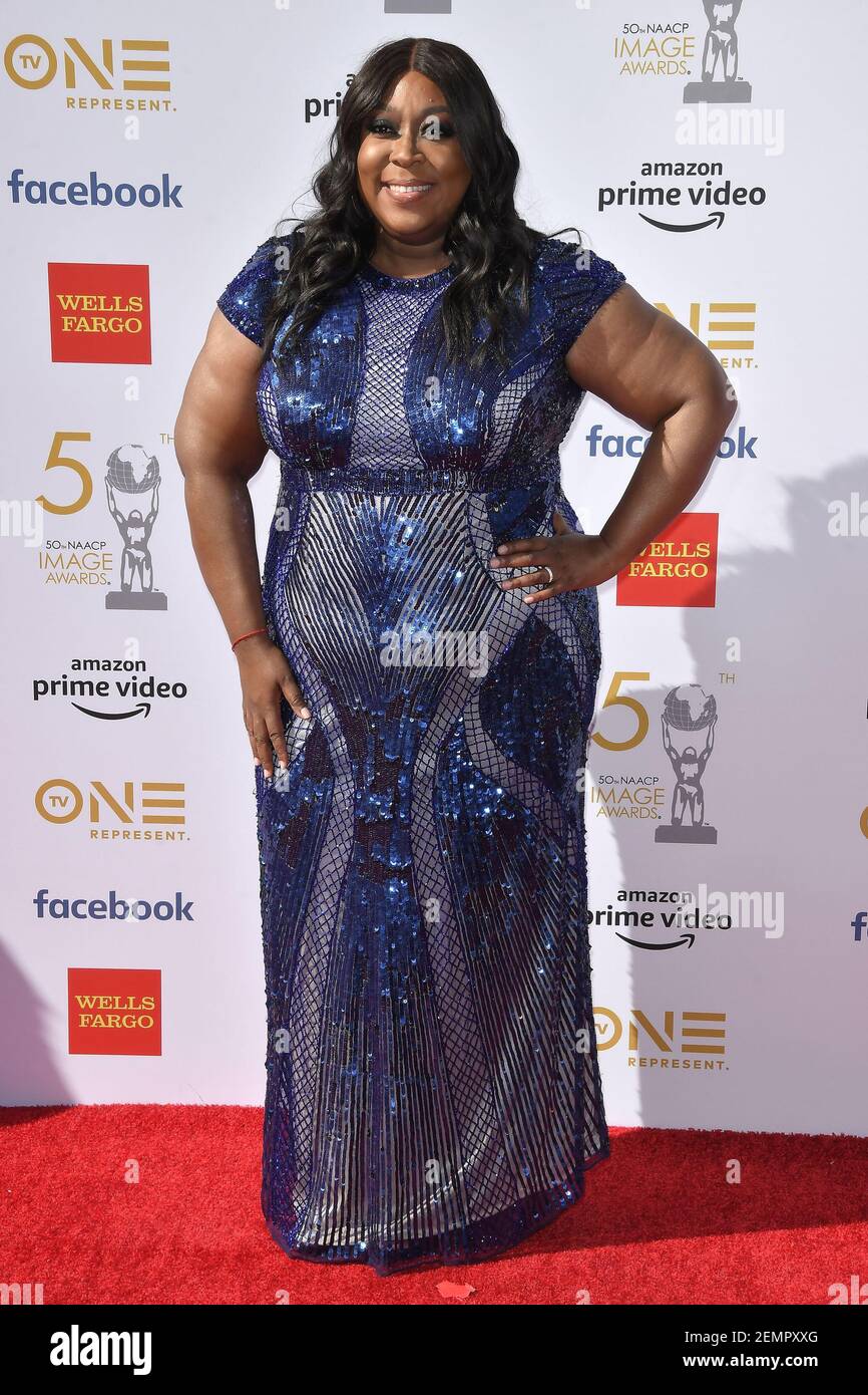 Loni Love at the 50th NAACP Image Awards held at Dolby Theatre on March ...