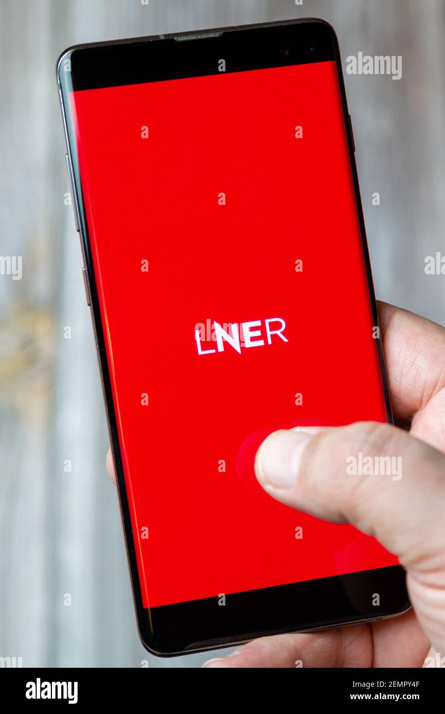 Lner mobile app hi-res stock photography and images - Alamy