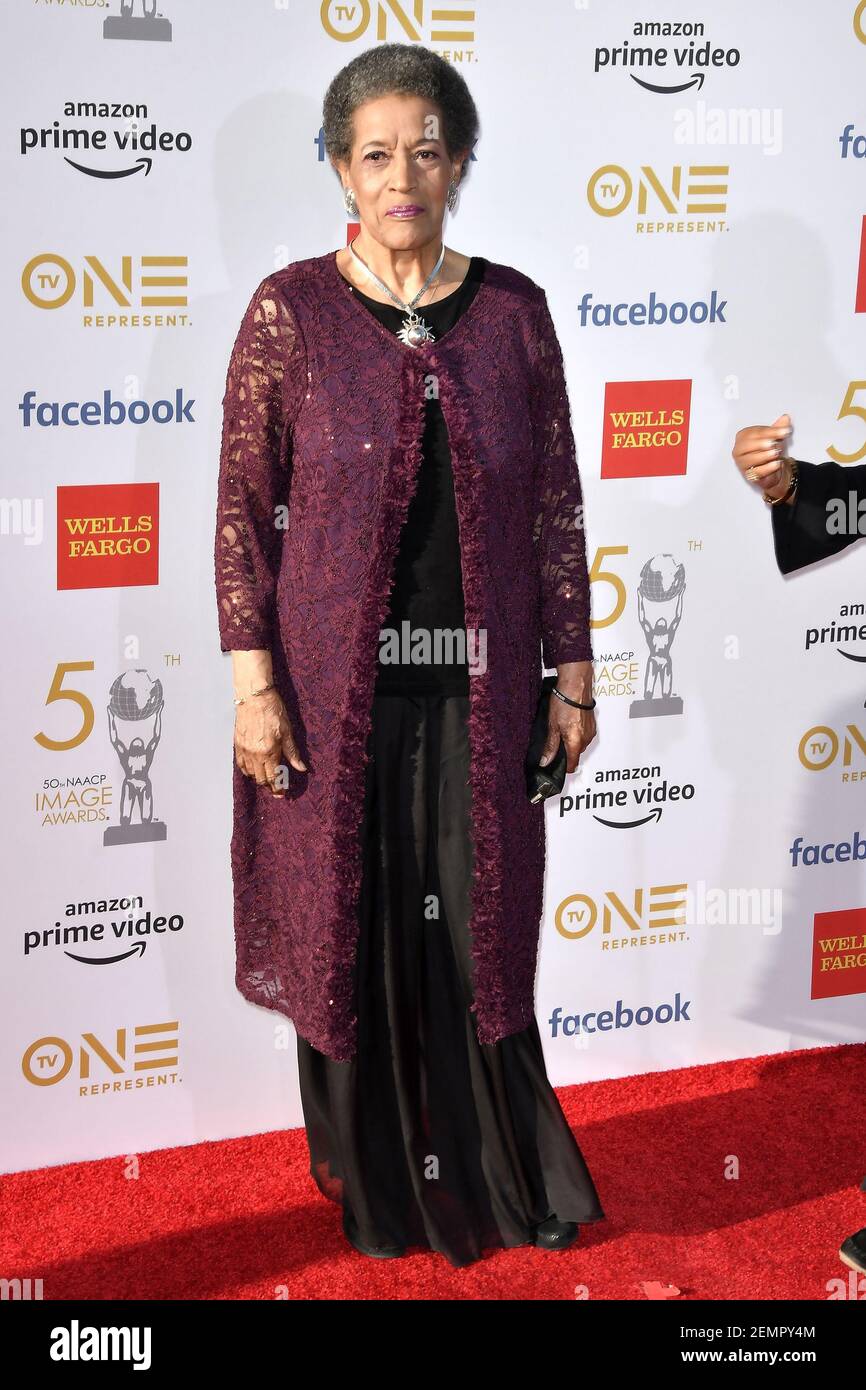Myrlie Evers-Williams at the 50th NAACP Image Awards held at Dolby ...