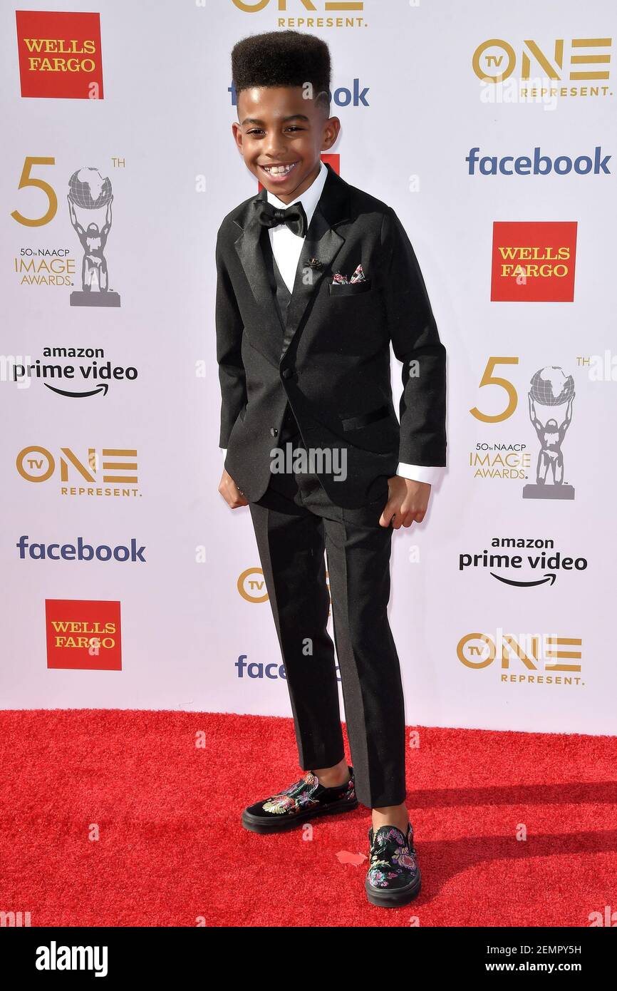 Tu Wright at the 50th NAACP Image Awards held at Dolby Theatre on March ...