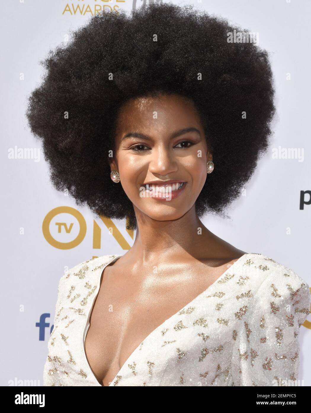Ebonee Davis at the 50th NAACP Image Awards held at Dolby Theatre on ...