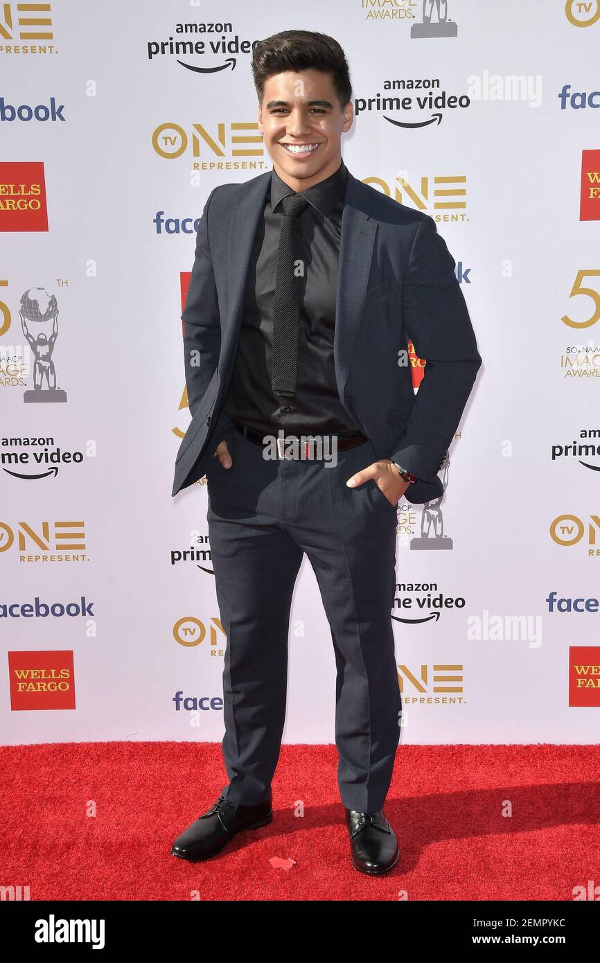 Jordan Buhat at the 50th NAACP Image Awards held at Dolby Theatre on ...