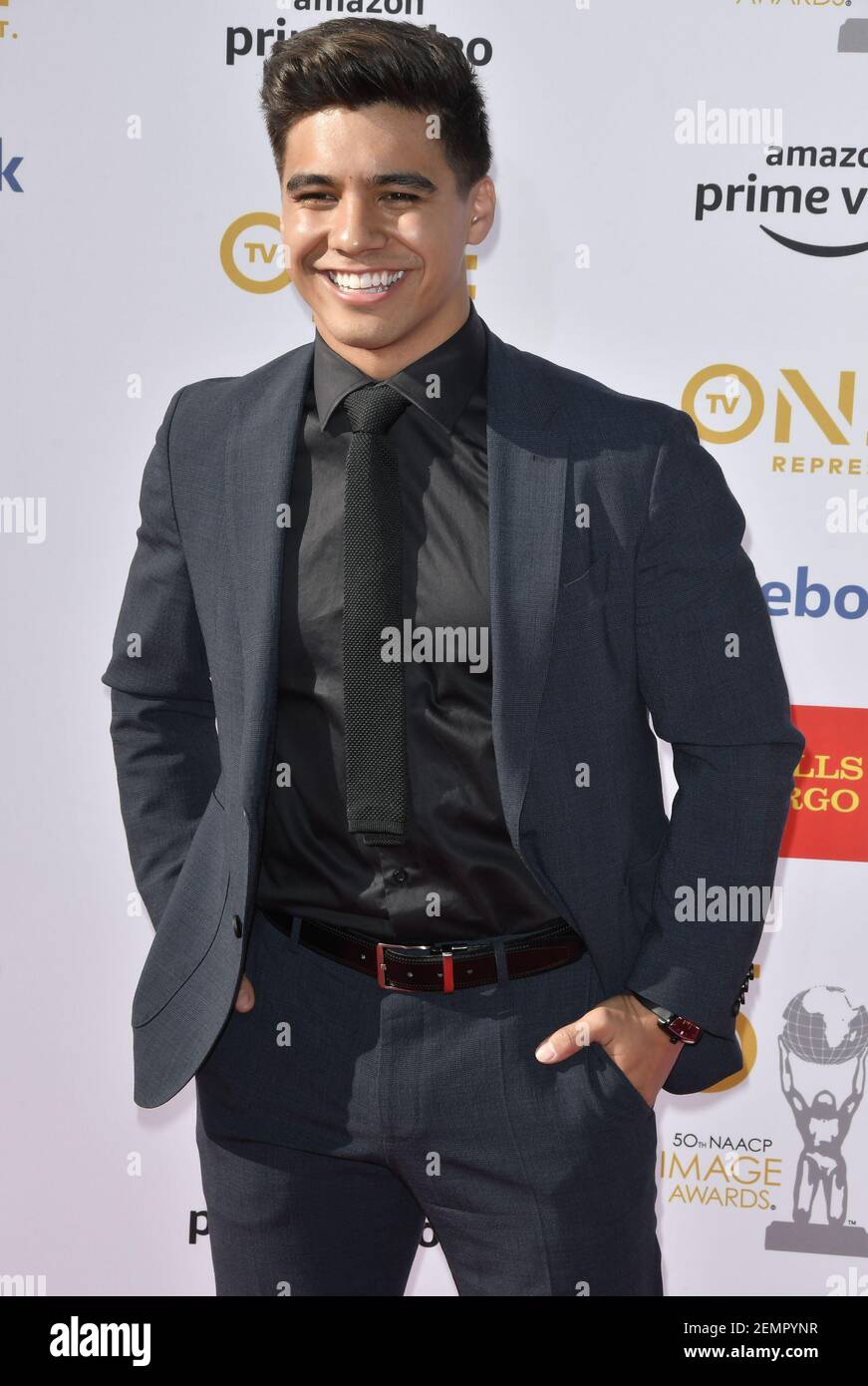 Jordan Buhat at the 50th NAACP Image Awards held at Dolby Theatre on ...