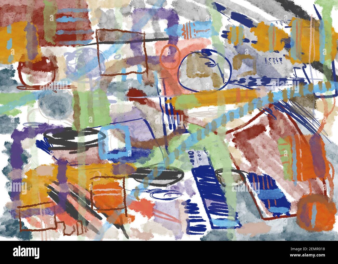 abstract background funky art Stock Photo - Alamy