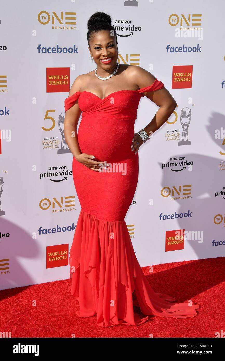 Angel Moore at the 50th NAACP Image Awards held at Dolby Theatre on ...