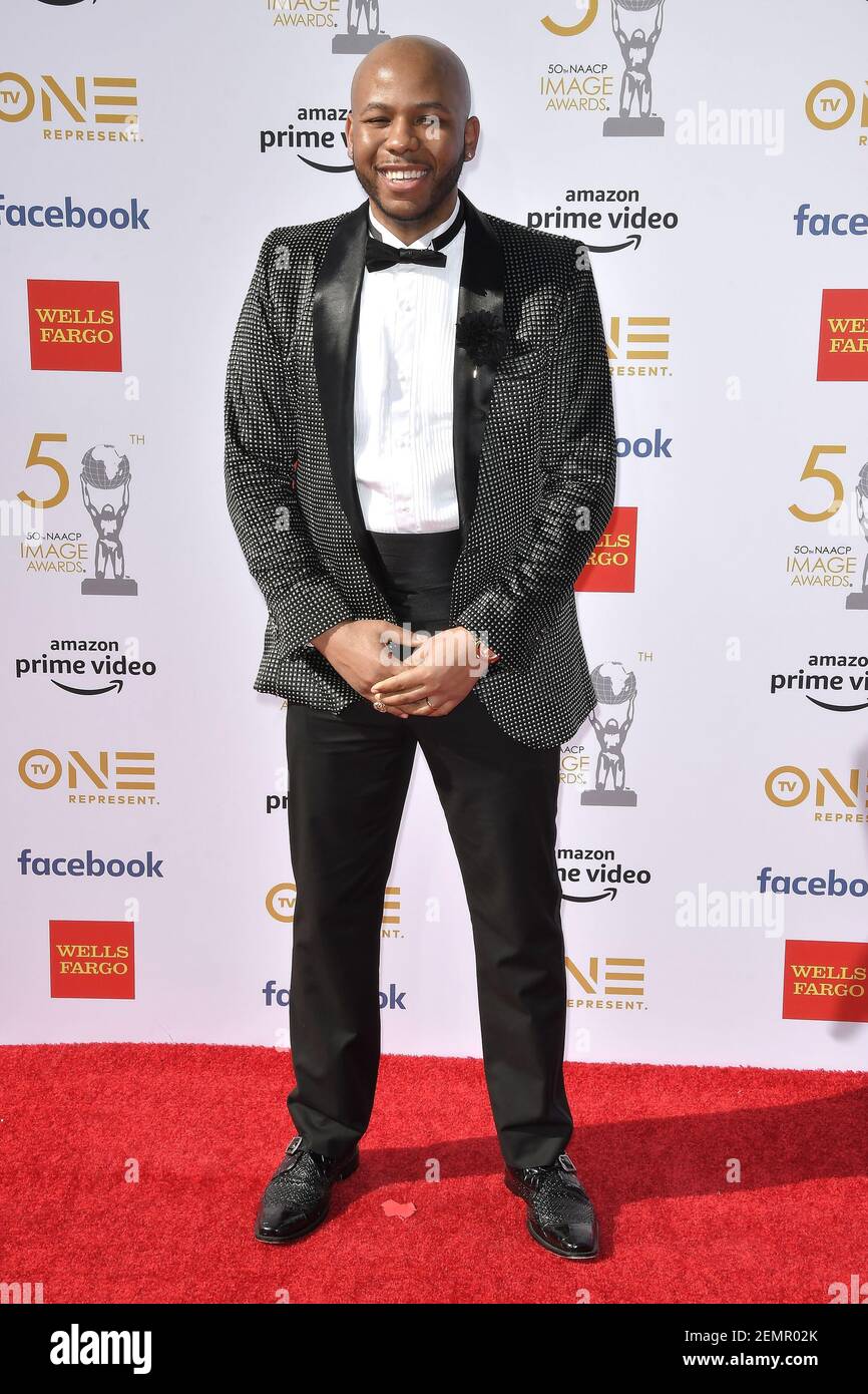 Caleb Davis at the 50th NAACP Image Awards held at Dolby Theatre on ...