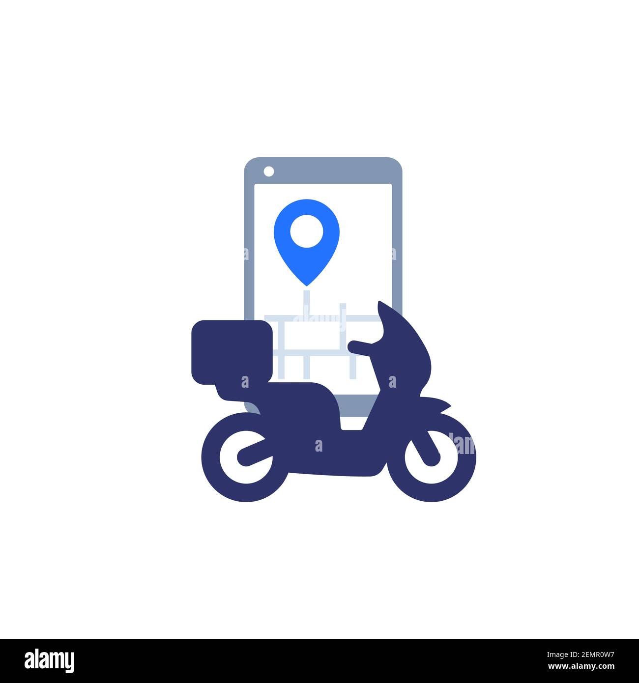 Food pizza delivery postal Stock Vector Images - Alamy