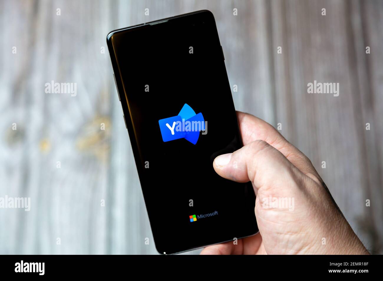 Yammer application hi-res stock photography and images - Alamy