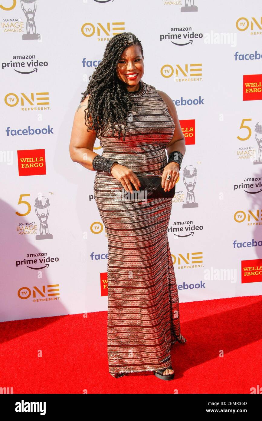 April Reign attends the 50th NAACP Image Awards held at Dolby Theatre ...