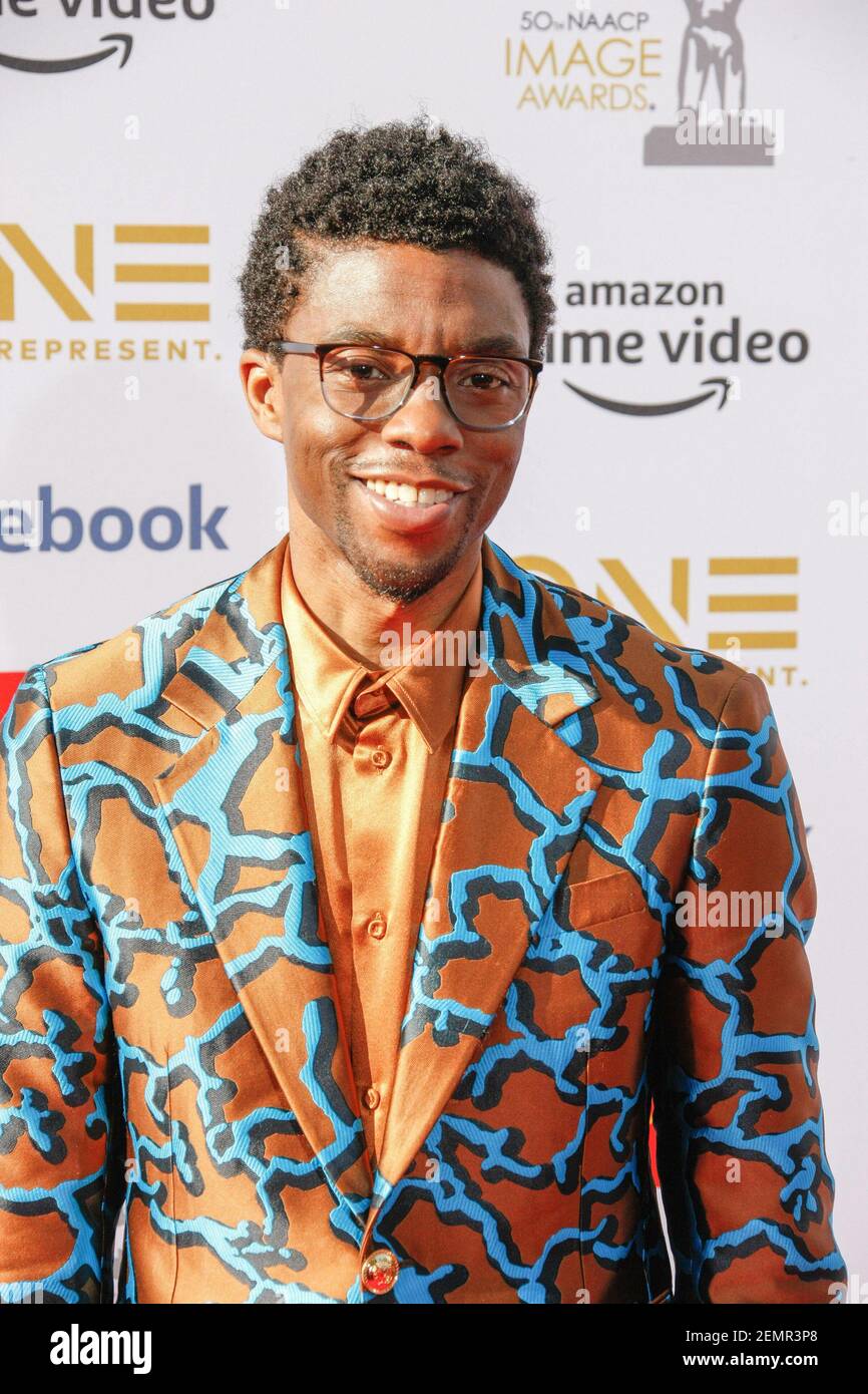 Chadwick Boseman attends the 50th NAACP Image Awards Non-Televised ...