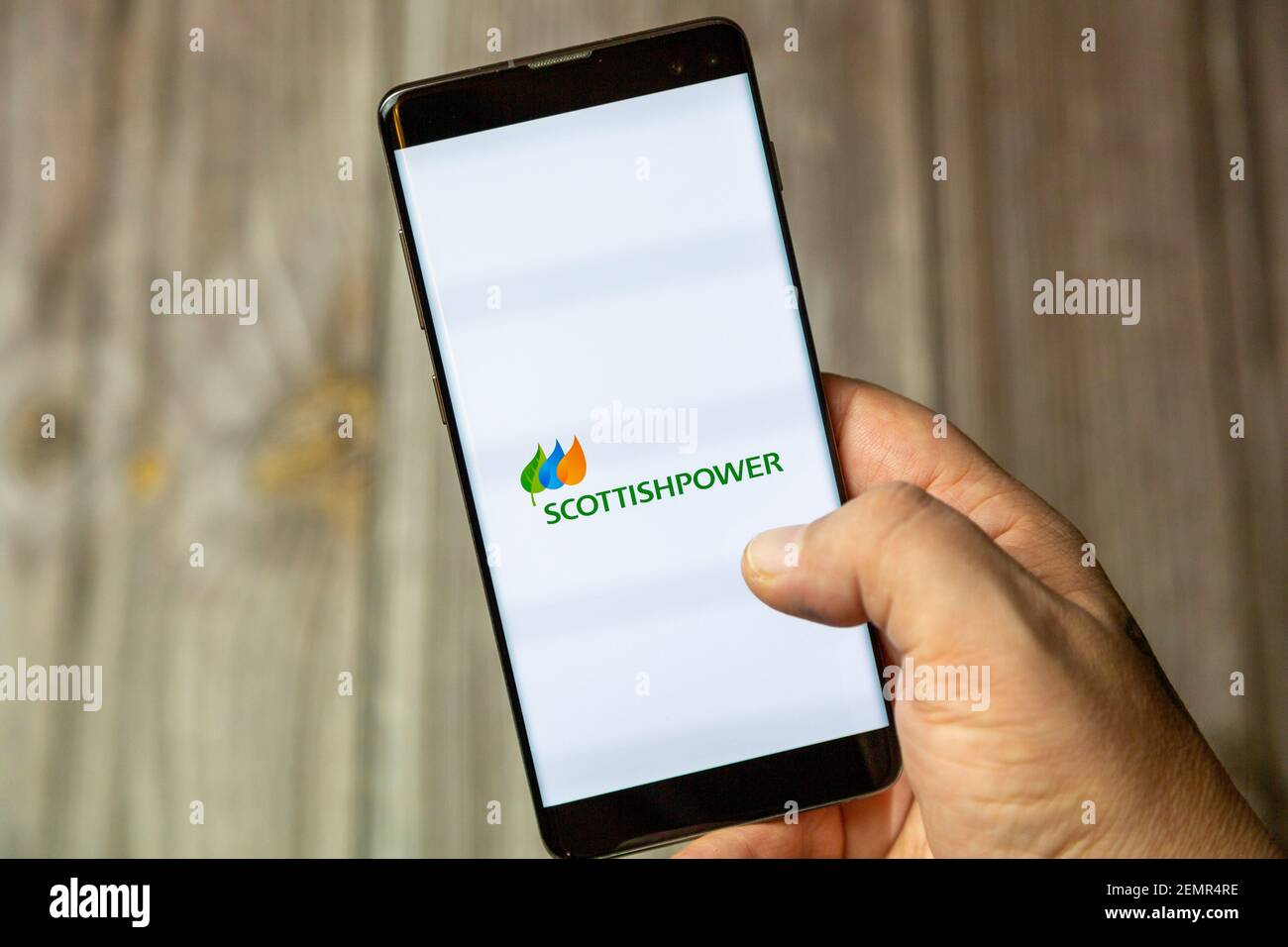 Scottishpower app hi-res stock photography and images - Alamy