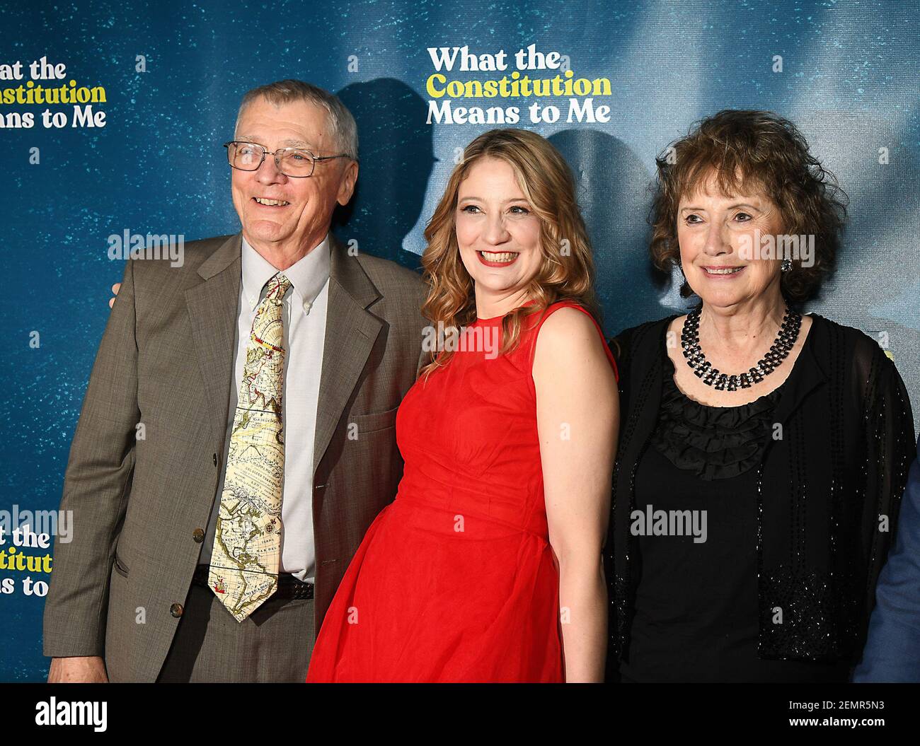 her father, Larry Screck, actress and writer of the show Heidi Schreck ...