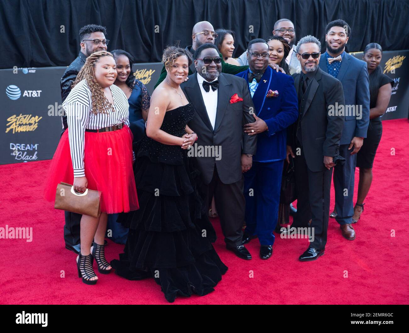 Isaiah D. Thomas & Elements of Praise at the 34th Stellar Awards held ...