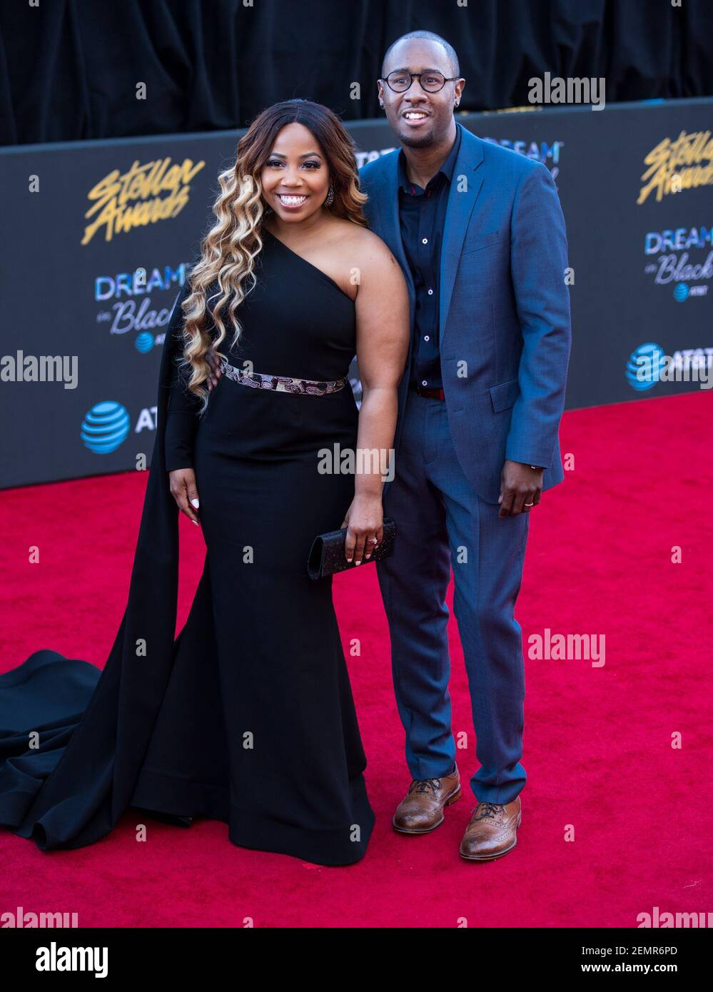 EJ & Janice Gaines at the 34th Stellar Awards held at Orleans Arena ...