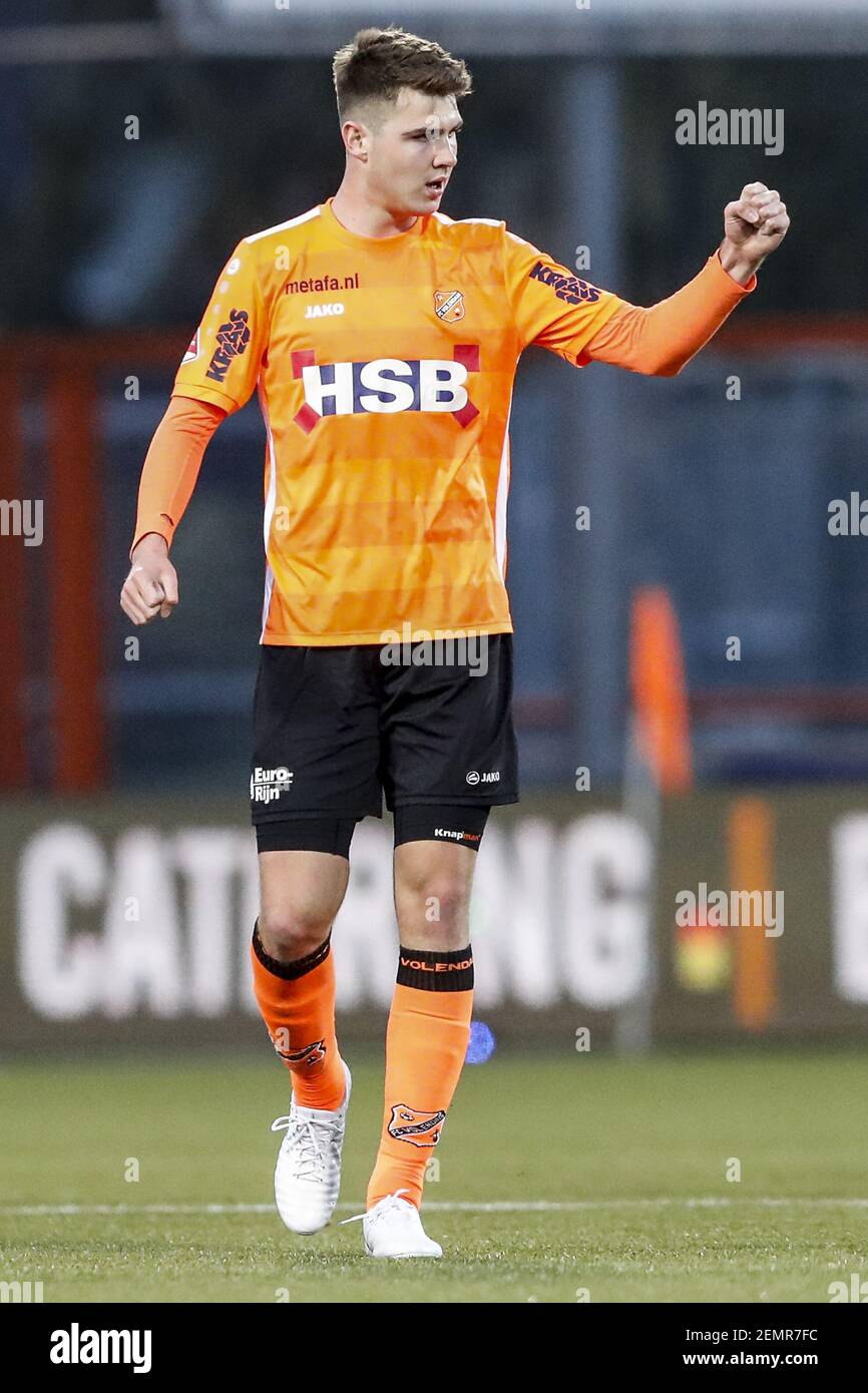 VOLENDAM , 01-04-2019 , Kras Stadion , Dutch football , Keuken Kampioen ...