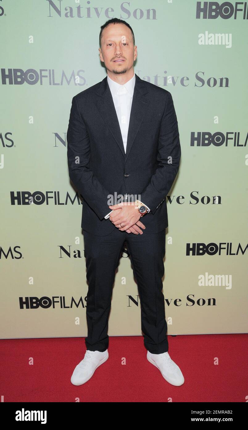 Michael Sherman attends HBO's 'Native Son' screening at Guggenheim ...