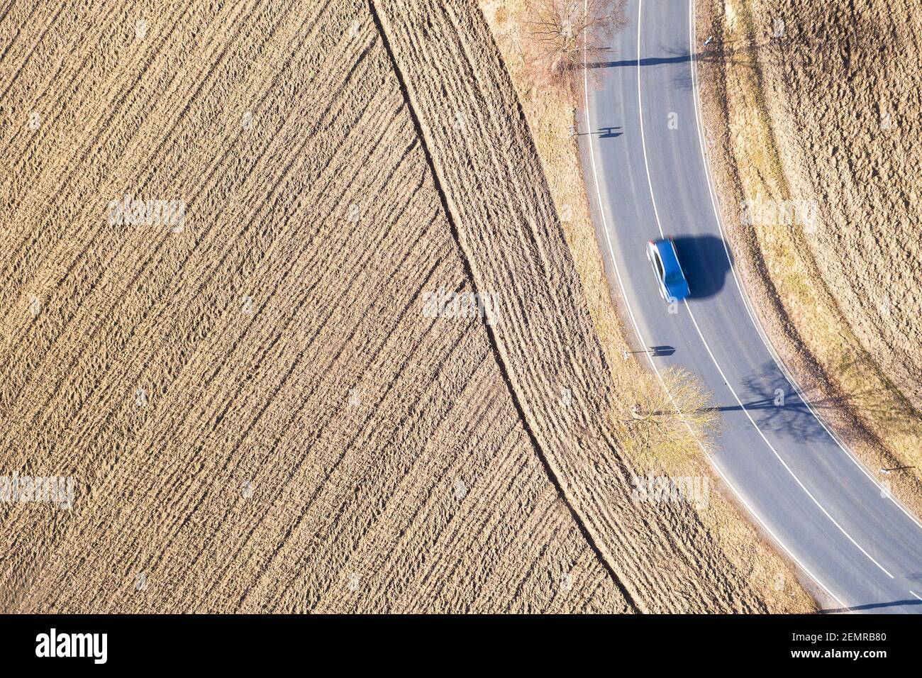 Farmland above hi-res stock photography and images - Alamy