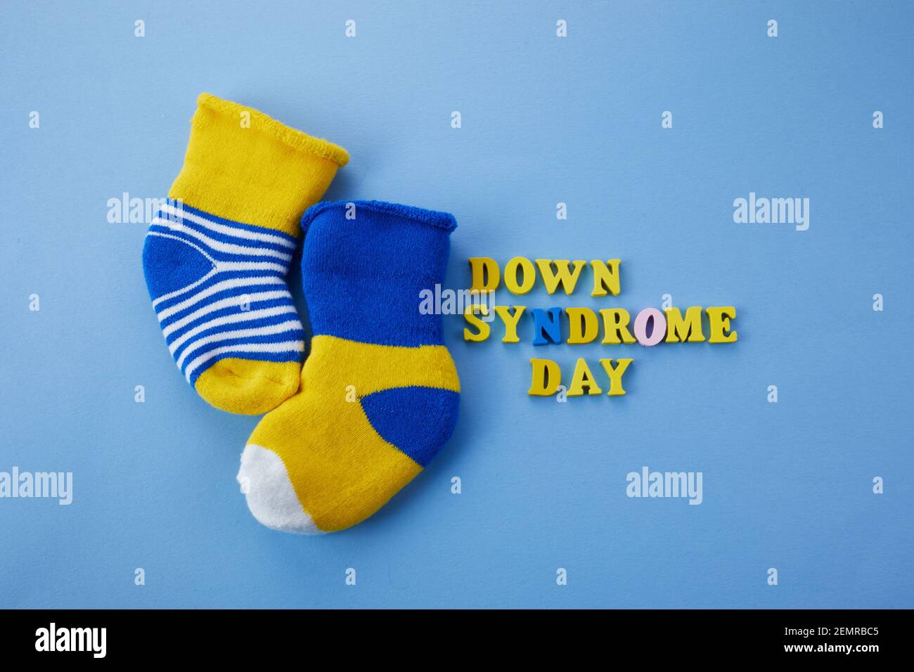 World Down syndrome day background. Down syndrome awareness concept ...