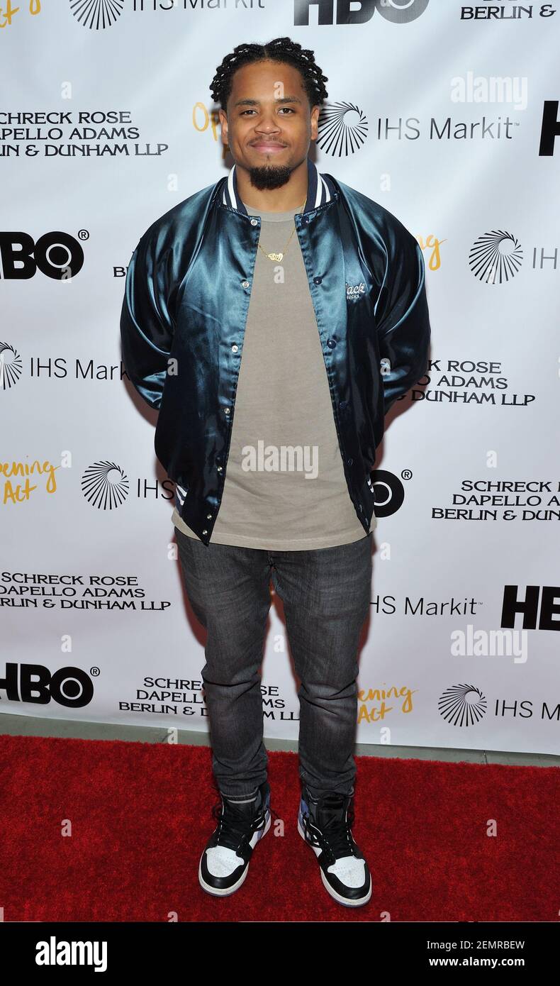 Actor Mack Wilds attends the opening of In Their Own Words at New World ...