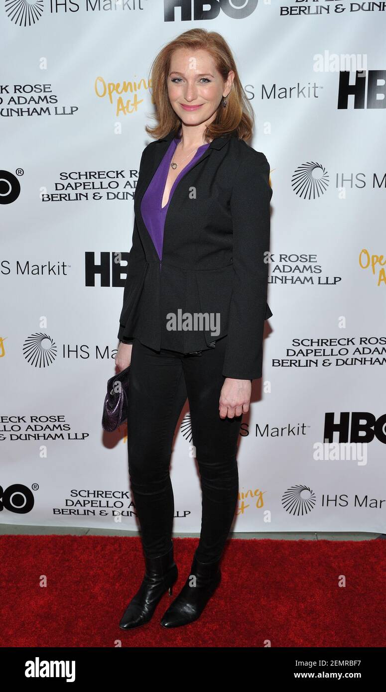 Actress Kate Jennings Grant attends the opening of In Their Own Words ...