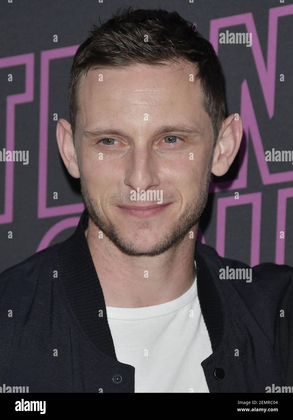 Jamie Bell arrives at the "Teen Spirit" Los Angeles Screening held at ...