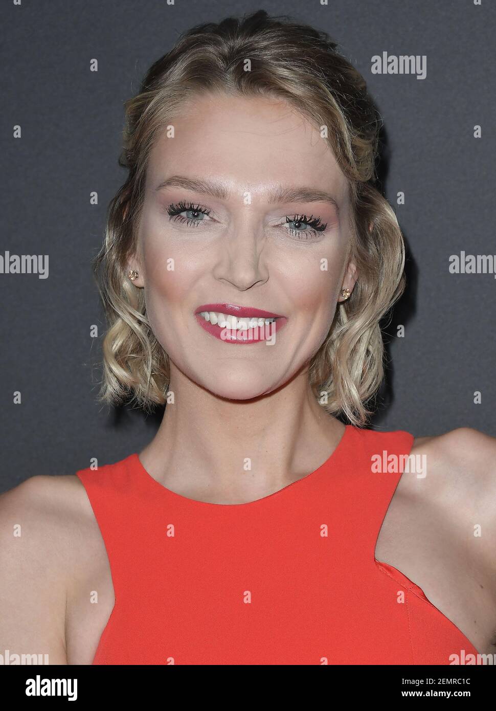 Victoria Jancke arrives at the "Teen Spirit" Los Angeles Screening held ...
