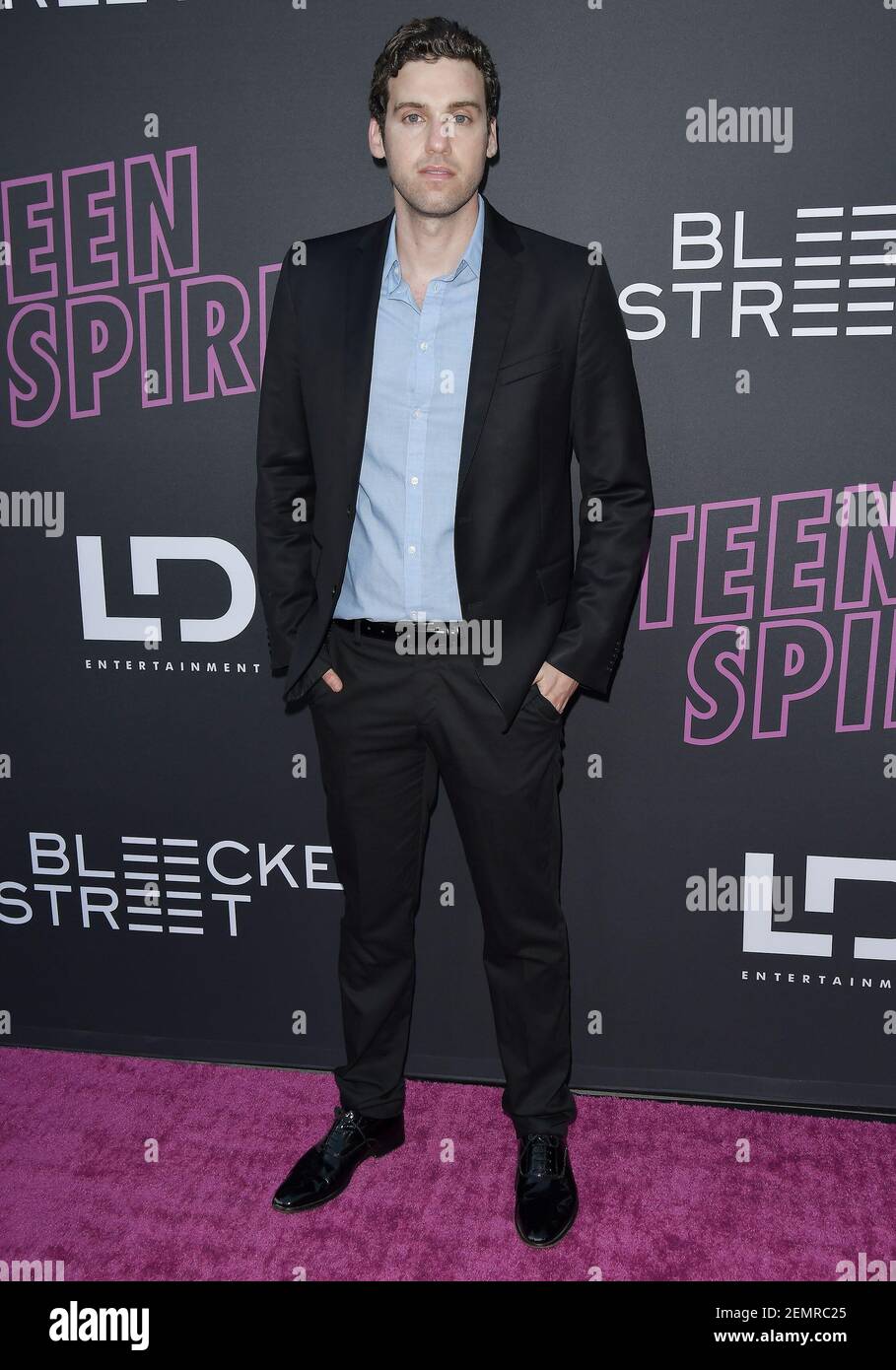 Ido Samuel arrives at the "Teen Spirit" Los Angeles Screening held at ...