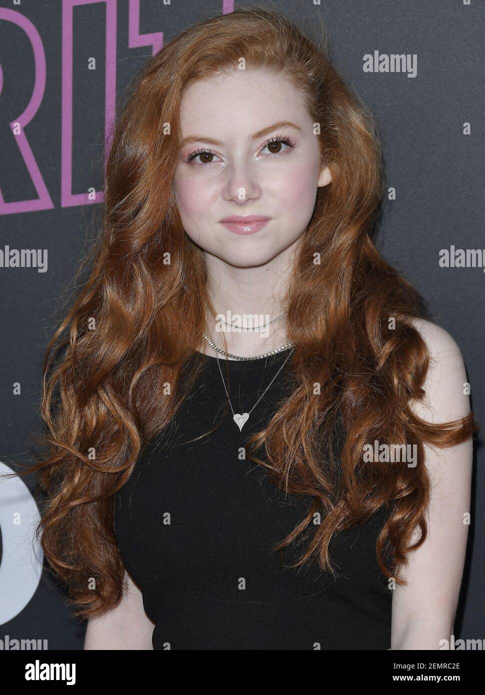 Francesca Capaldi arrives at the "Teen Spirit" Los Angeles Screening ...