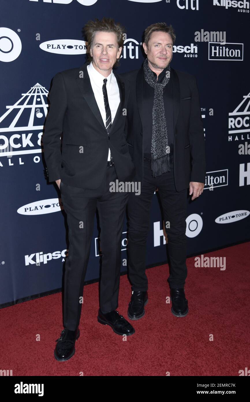 29 March 2019 - Brooklyn, New York - John Taylor and Simon Le Bon ...