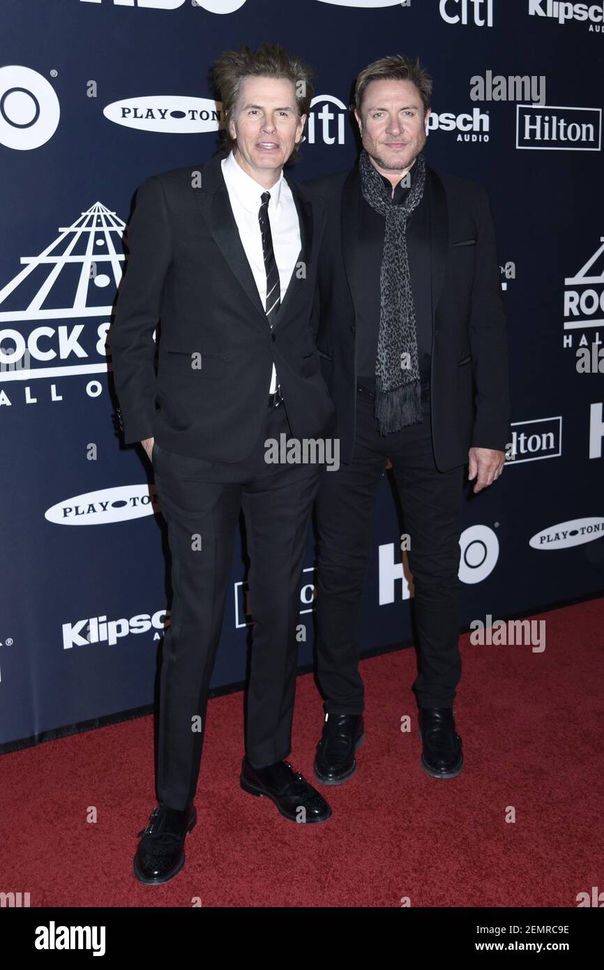 29 March 2019 - Brooklyn, New York - John Taylor and Simon Le Bon ...