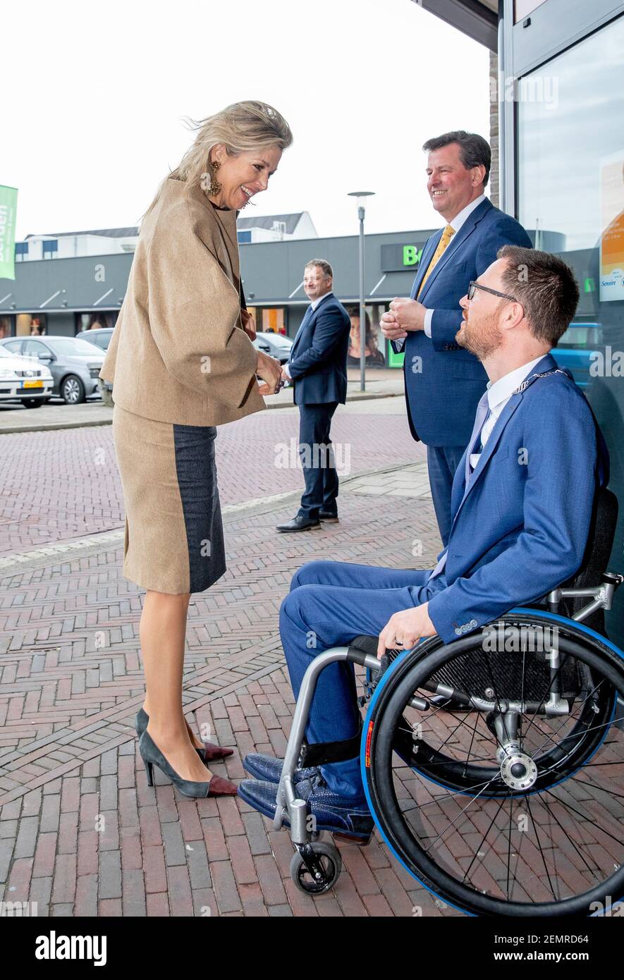 Queen Maxima working visit care organization Sensire. Varsseveld, The Netherlands 03 apr 2019 ...