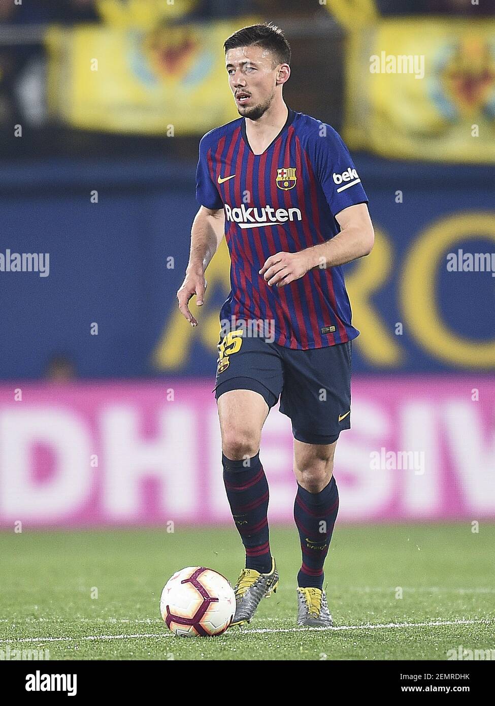 Clement Lenglet of FC Barcelona during the match between Villarreal CF ...